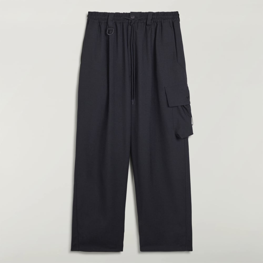 Y-3 SPORT UNIFORM CARGO PANTS BLACK